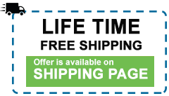 Life Time Free Shipping offer from MedsEngage